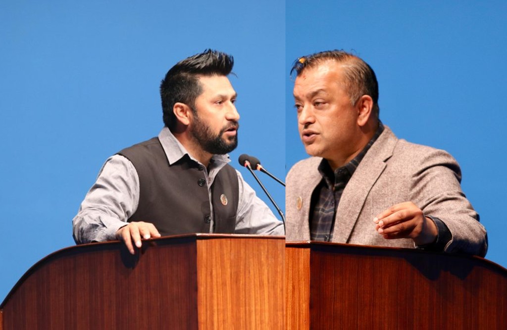 रवि लामिछानेले गगन थापालाई सोधे- मिडिया मटेरियल बन्ने कि ल मेकर?