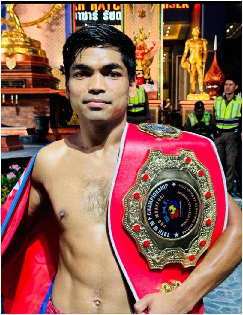 गुणराज रुचाल : मुवा थाई विश्वविजेताको कथा